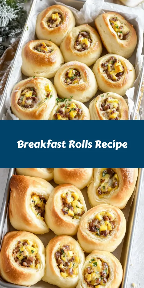 Breakfast Rolls Recipe - yumrecipesonline.com