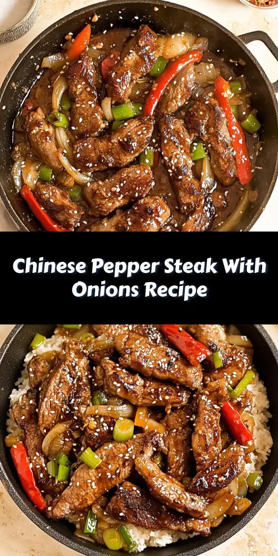 Chinese Pepper Steak With Onions Recipe - yumrecipesonline.com