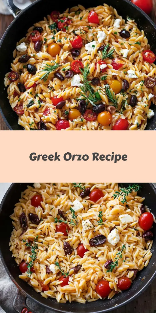 Greek Orzo Recipe - yumrecipesonline.com