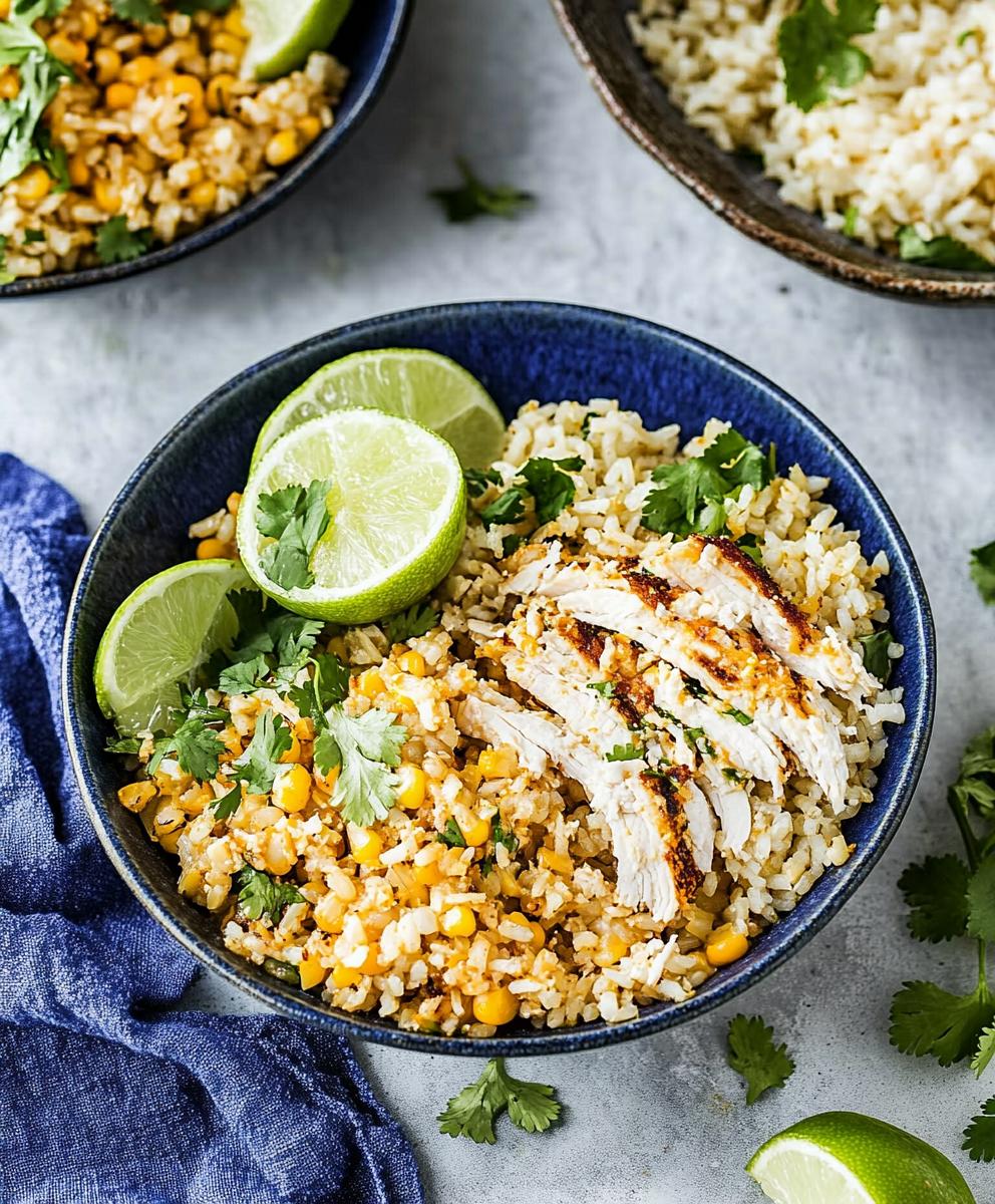 Mexican Street Corn & Rice Bowls Recipe - yumrecipesonline.com