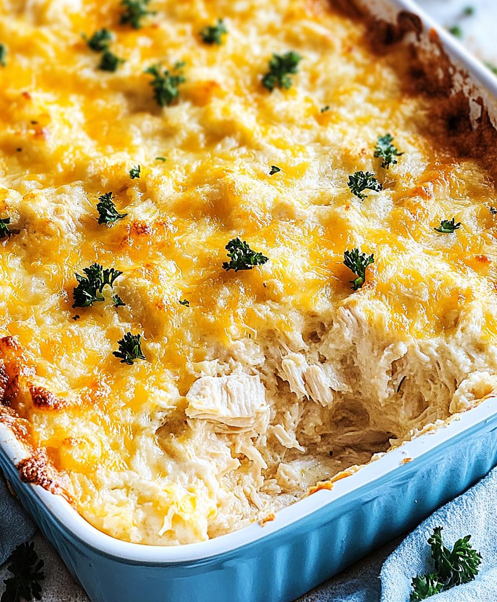 Low Carb Chicken Casserole Recipe - yumrecipesonline.com