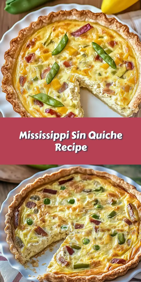 Mississippi Sin Quiche Recipe - yumrecipesonline.com