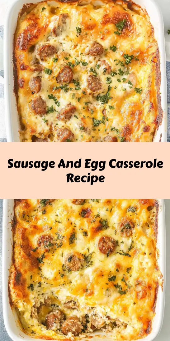 Sausage And Egg Casserole Recipe - yumrecipesonline.com