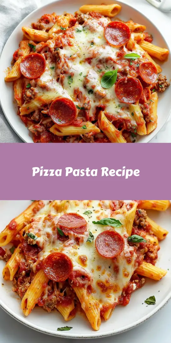 Pizza Pasta Recipe - yumrecipesonline.com